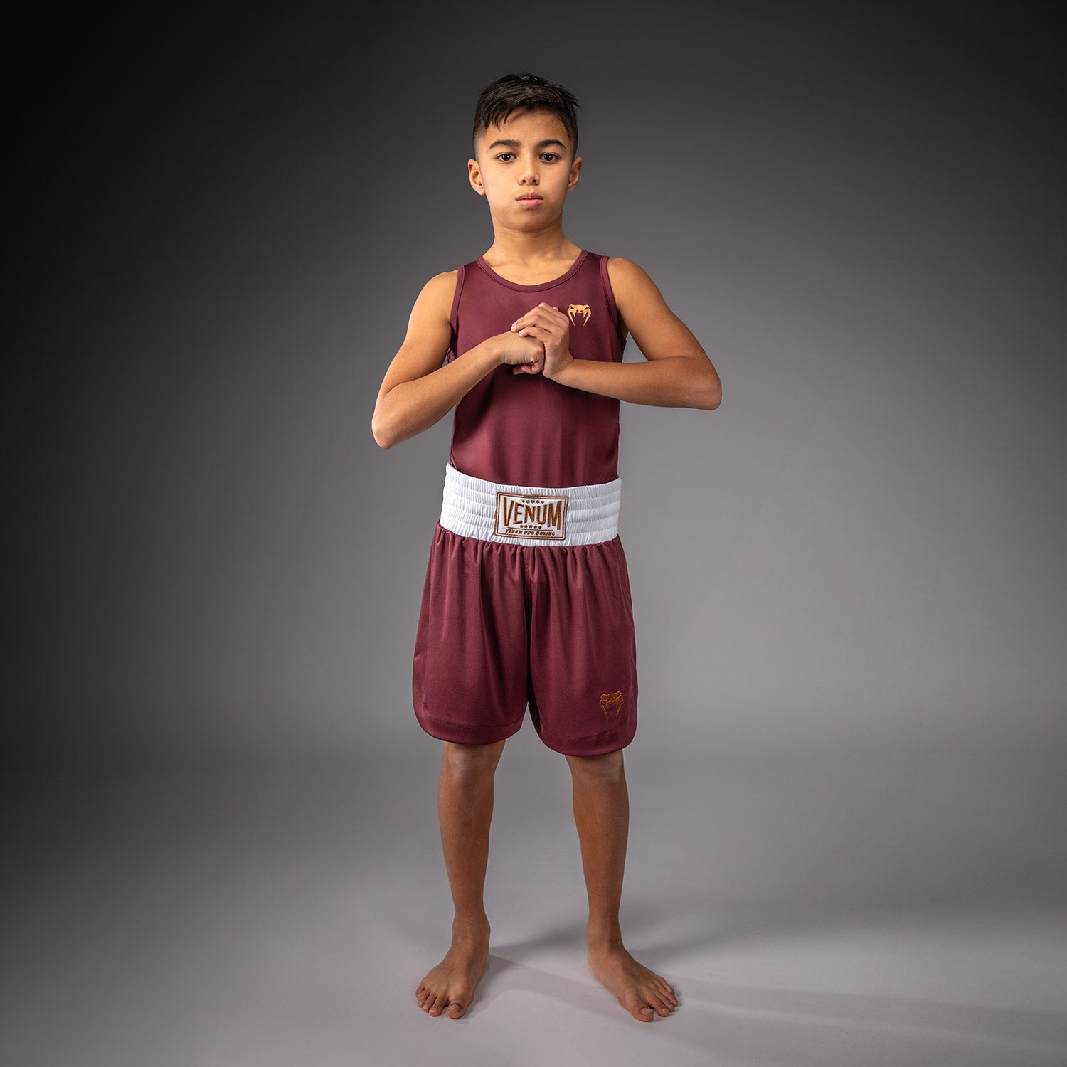 Venum Classic Boxshorts Für Kinder – Burgunder - Venum Deutschland