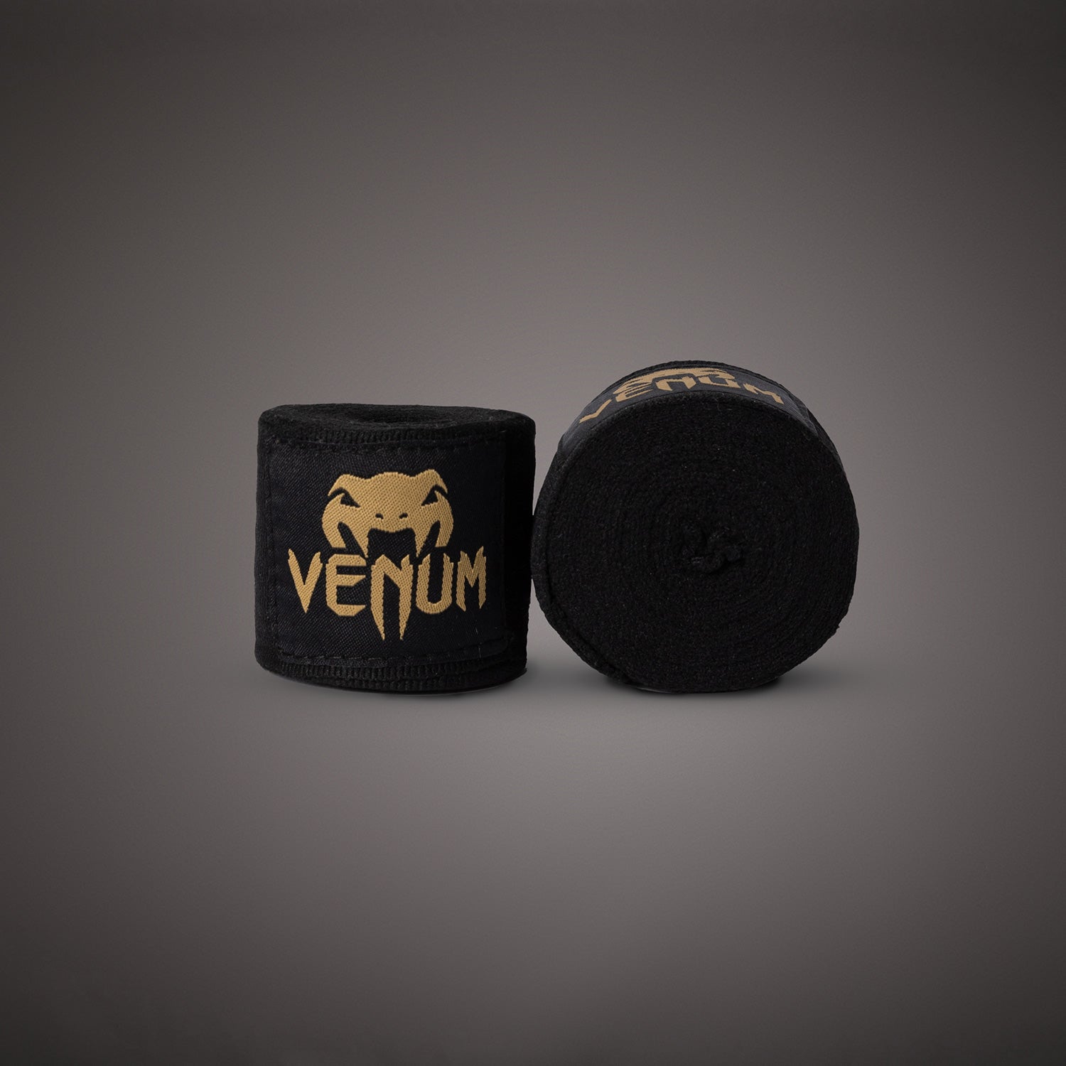 Venum Kontact Boxing Bandagen - Schwarz/Gold - 4m (157 in) - Venum ...
